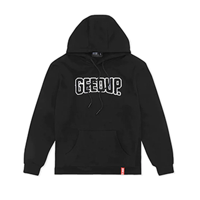 GEEDUP. Play For Keeps Hoodie - 'Black White' – Sole Provider