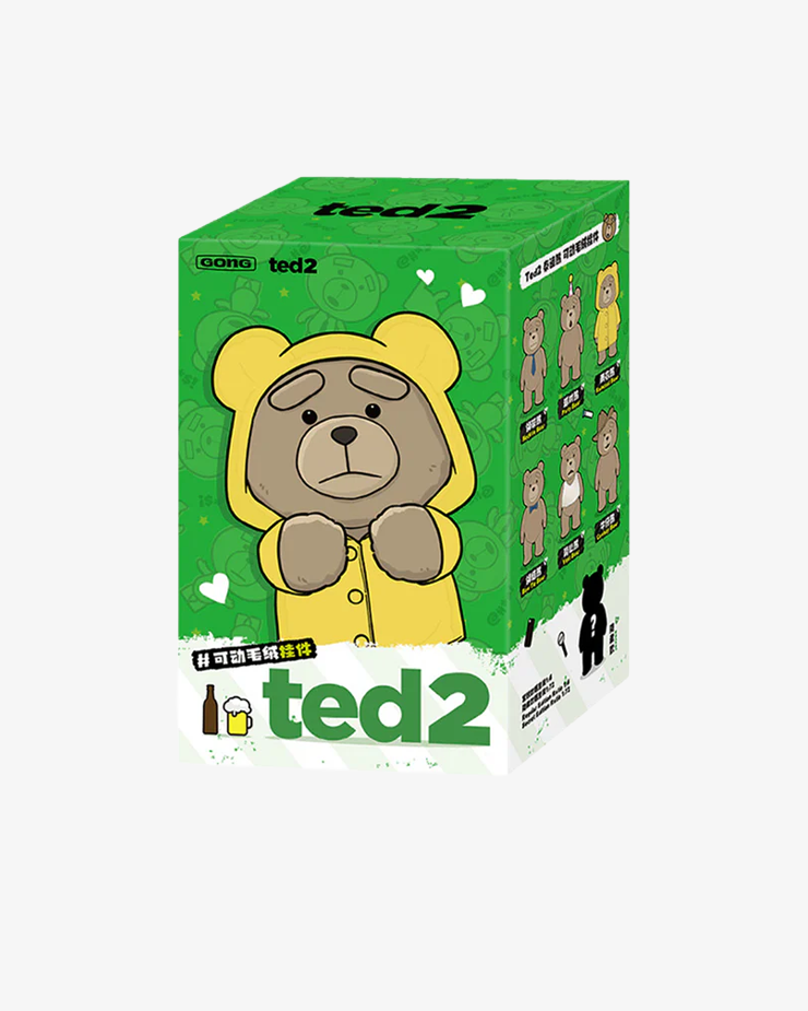 POP MART Ted 2 Teddy Bear Action Plush Pendant Blind Box – Sole Provider