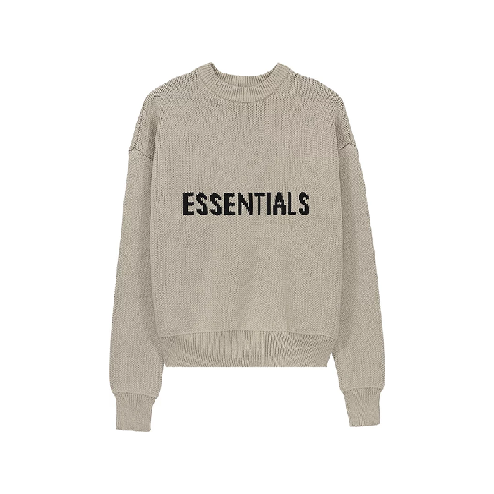 Fear of God Essentials Exclusive Knitted Sweater - 'Linen' – Sole Provider